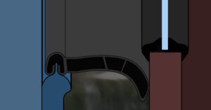 Solve Camper Shell Gaps with a Compression Rubber Boot Flap