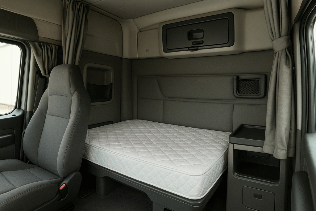 Life on the Road: How Truckers Stay Comfortable in Sleepers